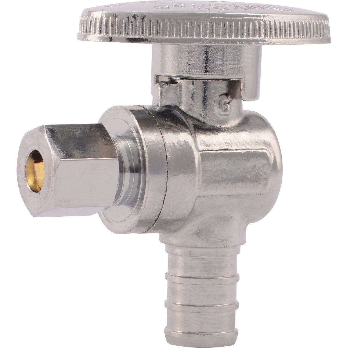 SharkBite 1/2 In. CF X 1/4 In. OD Chrome Ice Maker Valve | Do it Best