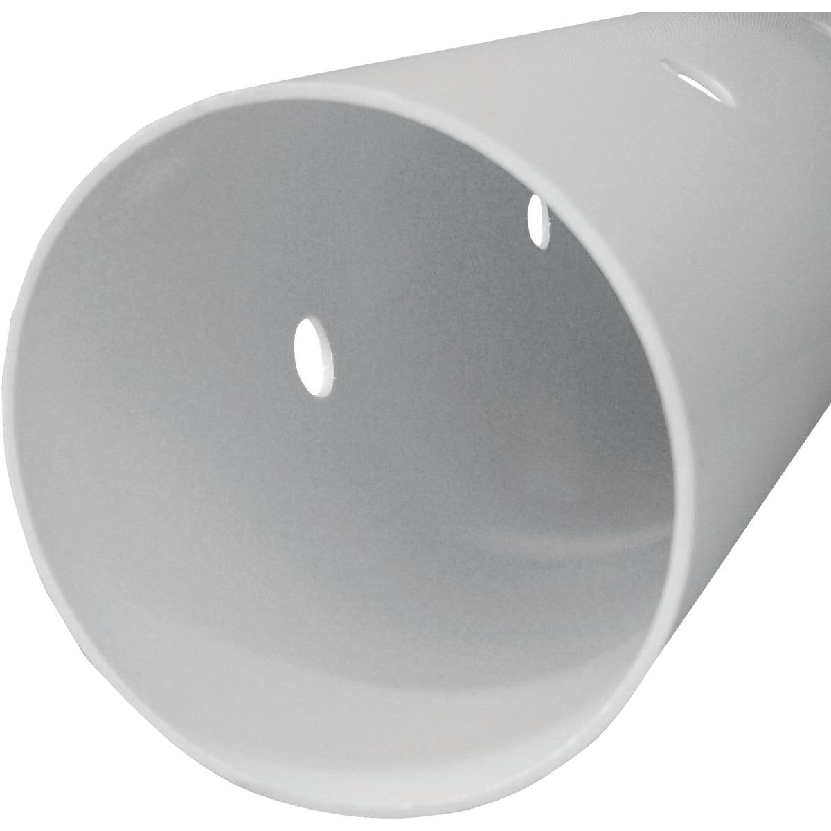 Charlotte Pipe 4 In. x 10 Ft. Indiana Perforated PVC Drain & Sewer Pipe ...