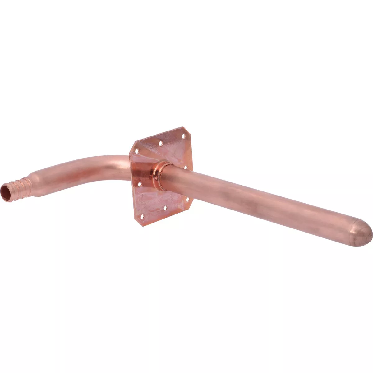 SharkBite 1/2 In. Barb x 4 In. x 8 In. 90 Deg. Copper Stub-Out PEX ...
