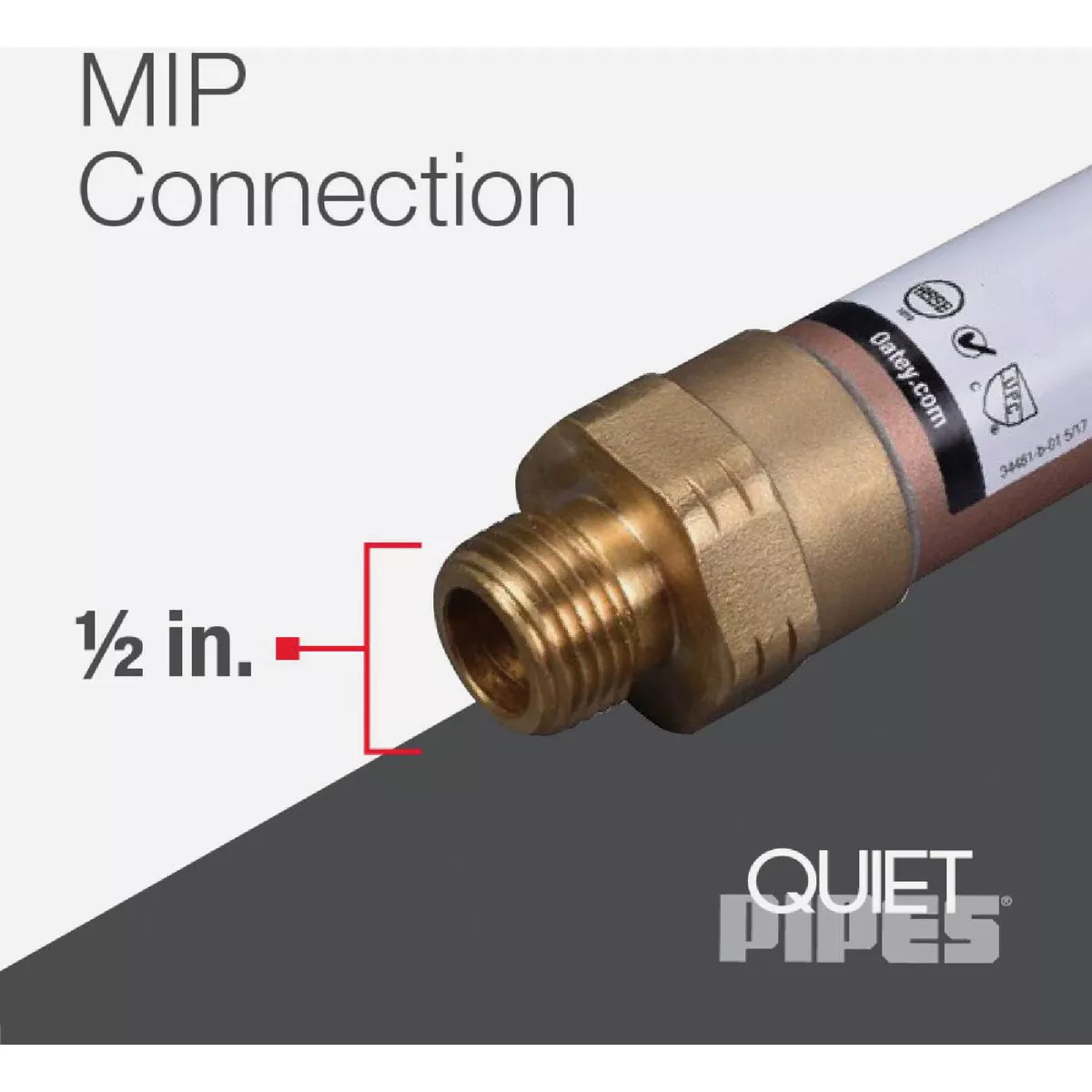 Oatey Quiet Pipes MIP Shock Absorber | Do it Best