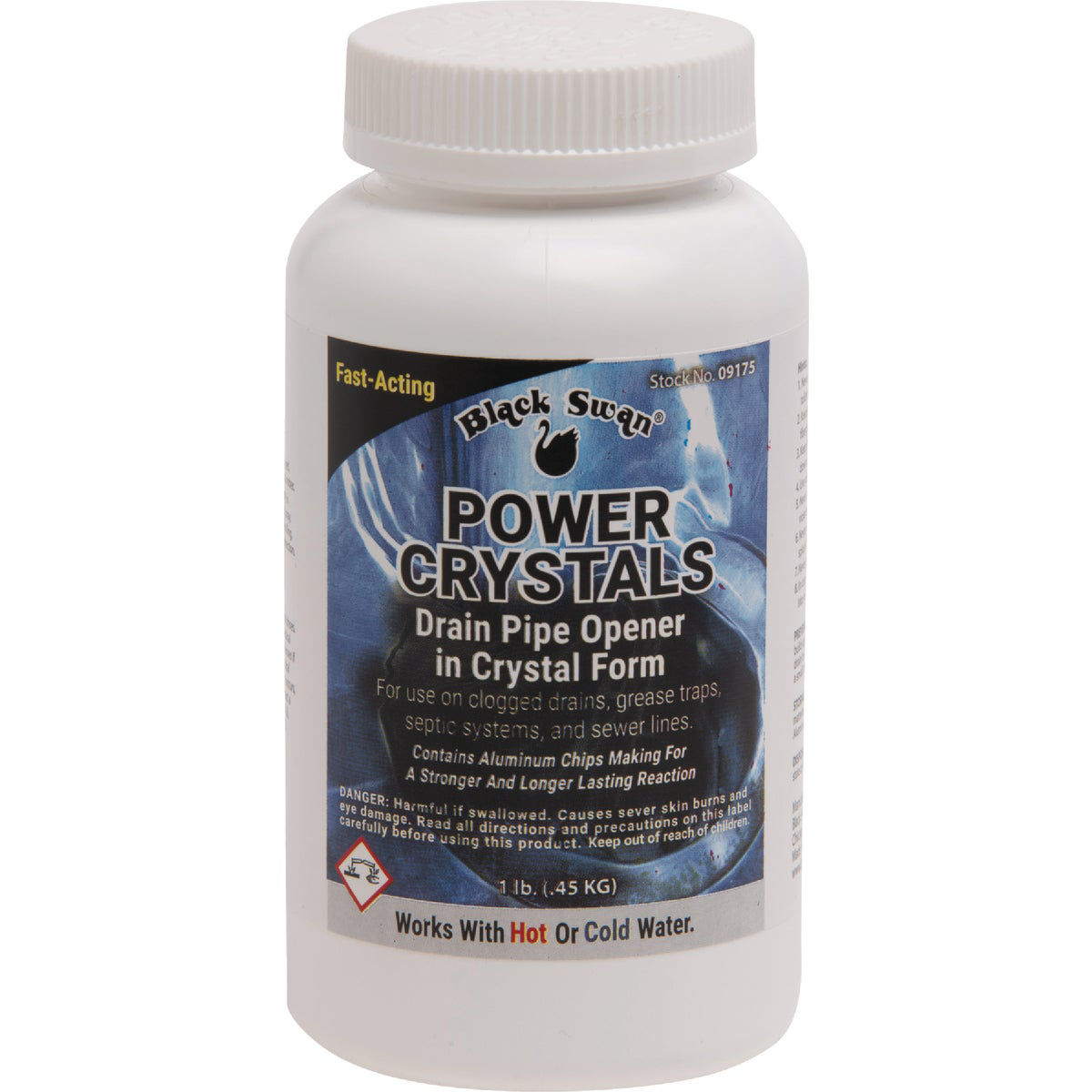 Black Swan Power Crystals Drain Pipe Opener, 1 Lb. | Do it Best
