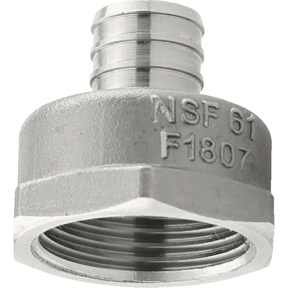 Plumbeez 3/4 In. x 1 In. FPT Stainless Steel PEX Adapter | Do it Best