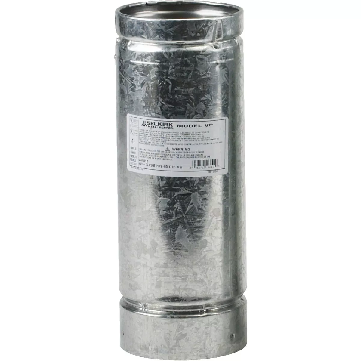 SELKIRK VP Pellet Pipe Type L Insulated 3 In. x 5 Ft. Pellet Stove Pipe ...