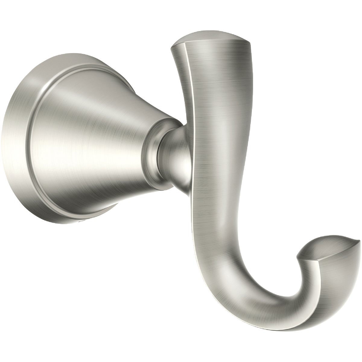 Moen Tiffin Single Robe Hook, Brushed Nickel | Do it Best