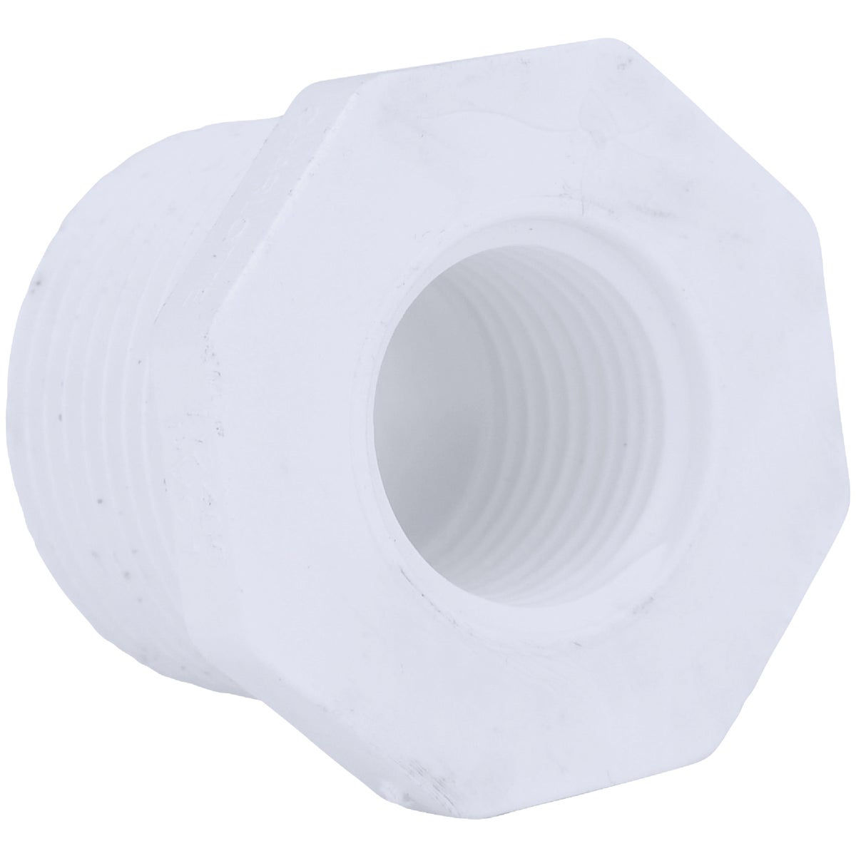 Charlotte Pipe 1 In. MPT x 1/2 In. FPT Schedule 40 PVC Bushing | Do it Best