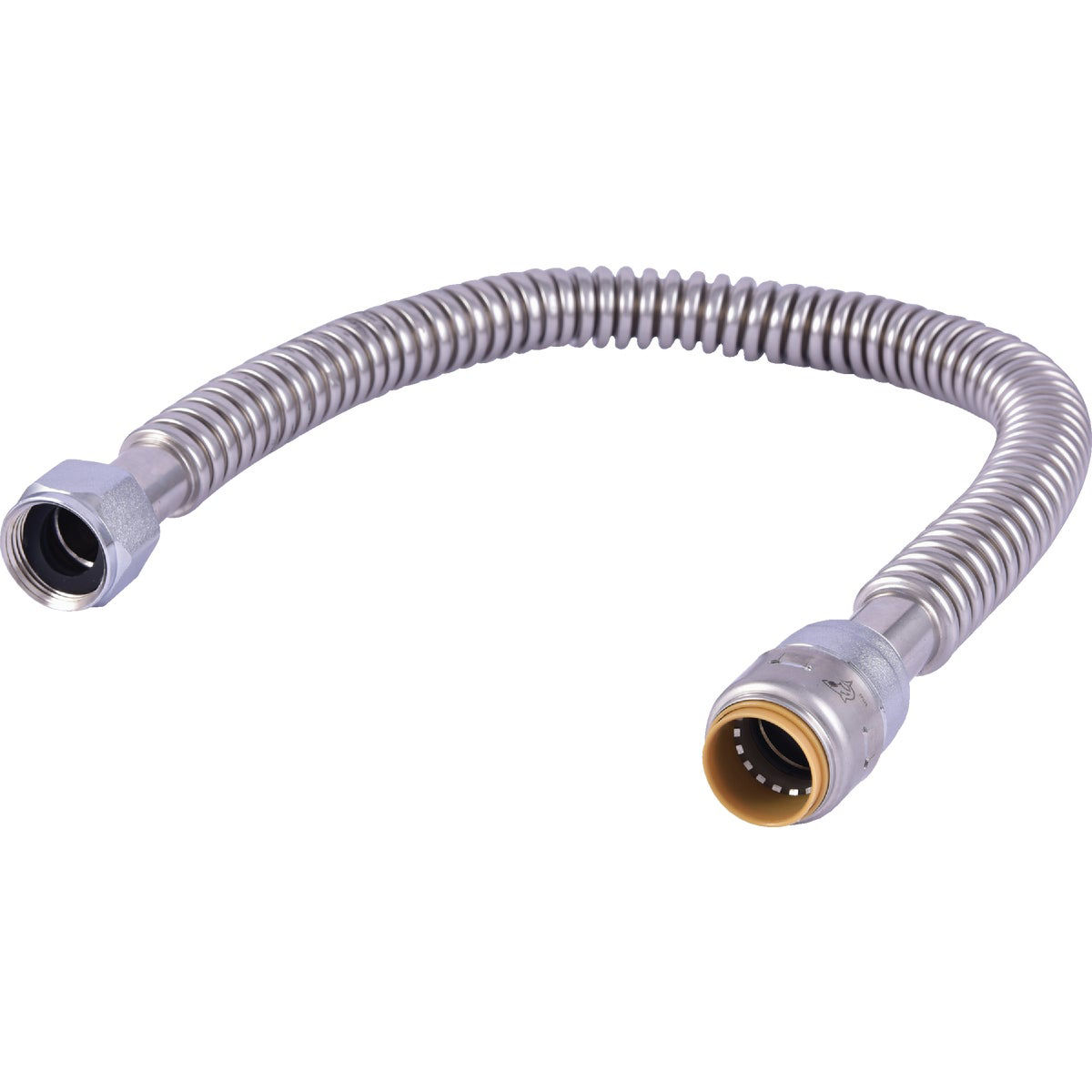 SharkBite 3/4 In. SB x 3/4 In. FIP x 24 In. L Corrugated Stainless ...