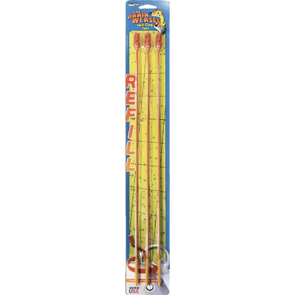 FlexiSnake Drain Weasel Hair Stick Refills | Do it Best