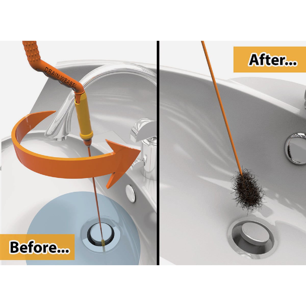 FlexiSnake Drain Weasel Hair Stick Refills | Do it Best