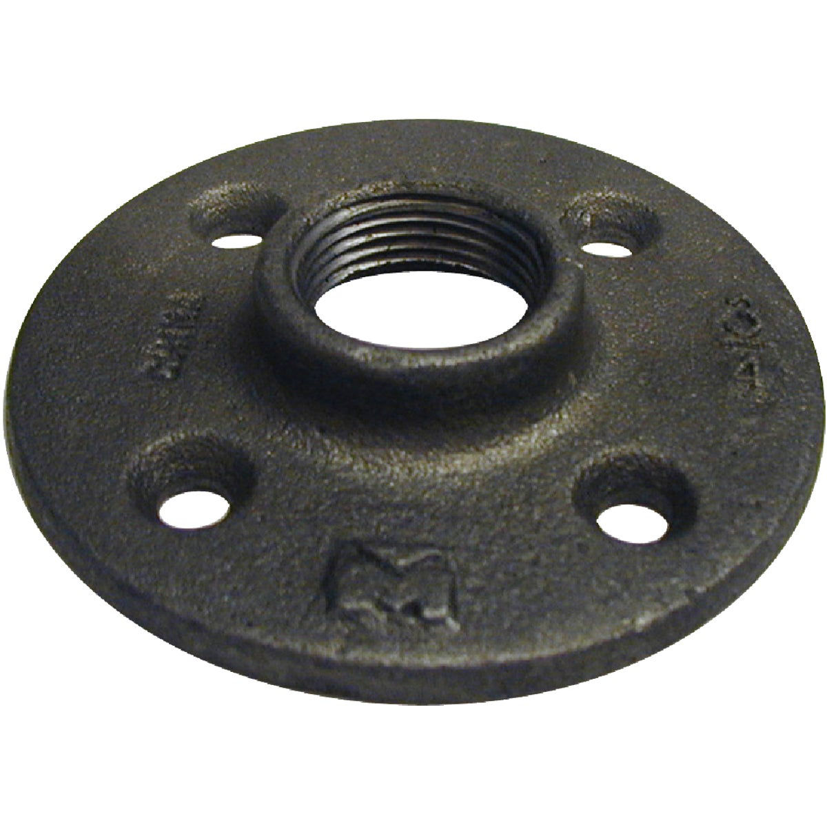 Southland 1/2 In. x 3 In. Black Iron Floor Flange | Do it Best