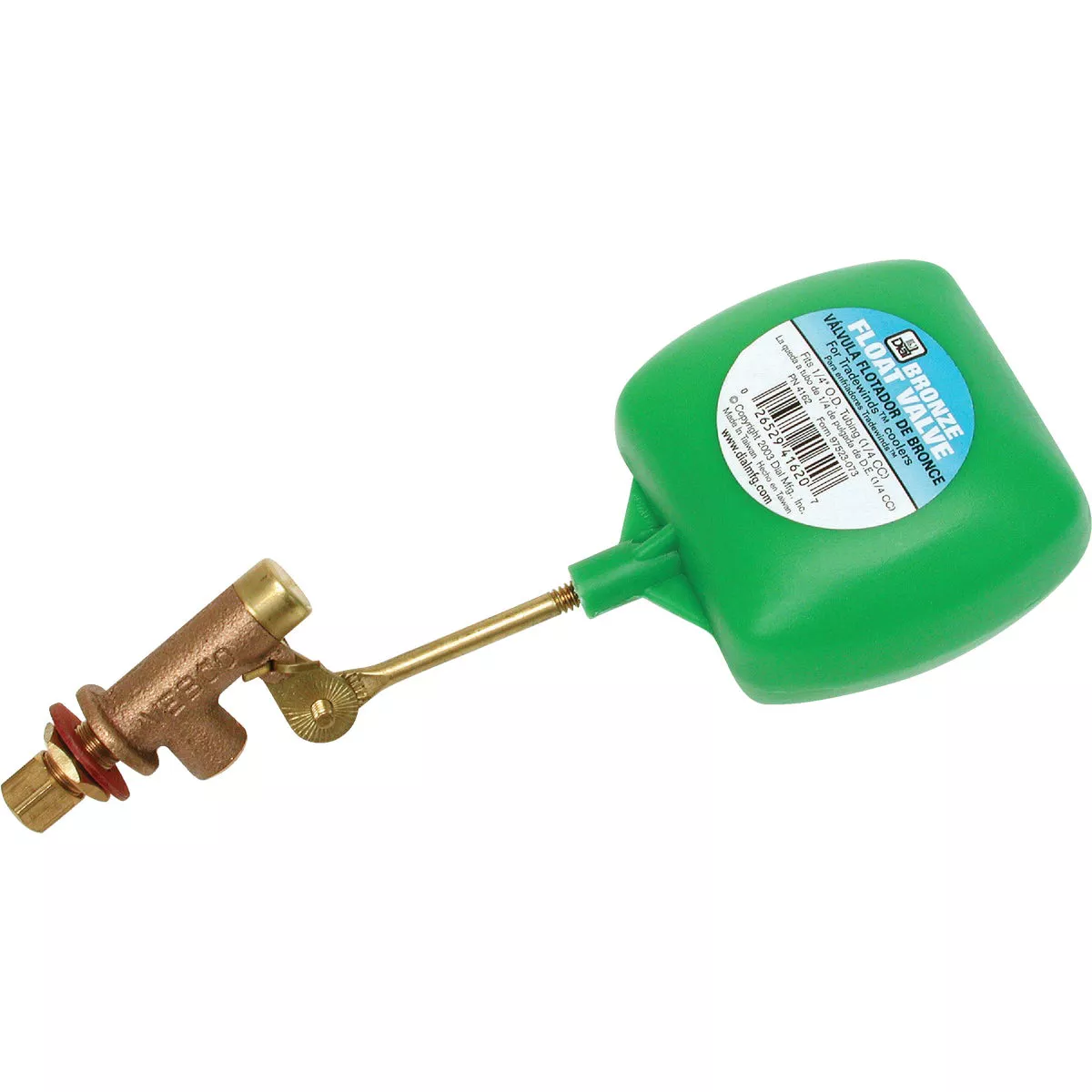 Dial 1/4 In. Brass Heavy-Duty Evaporative Cooler Valve with 3 In. Arm ...