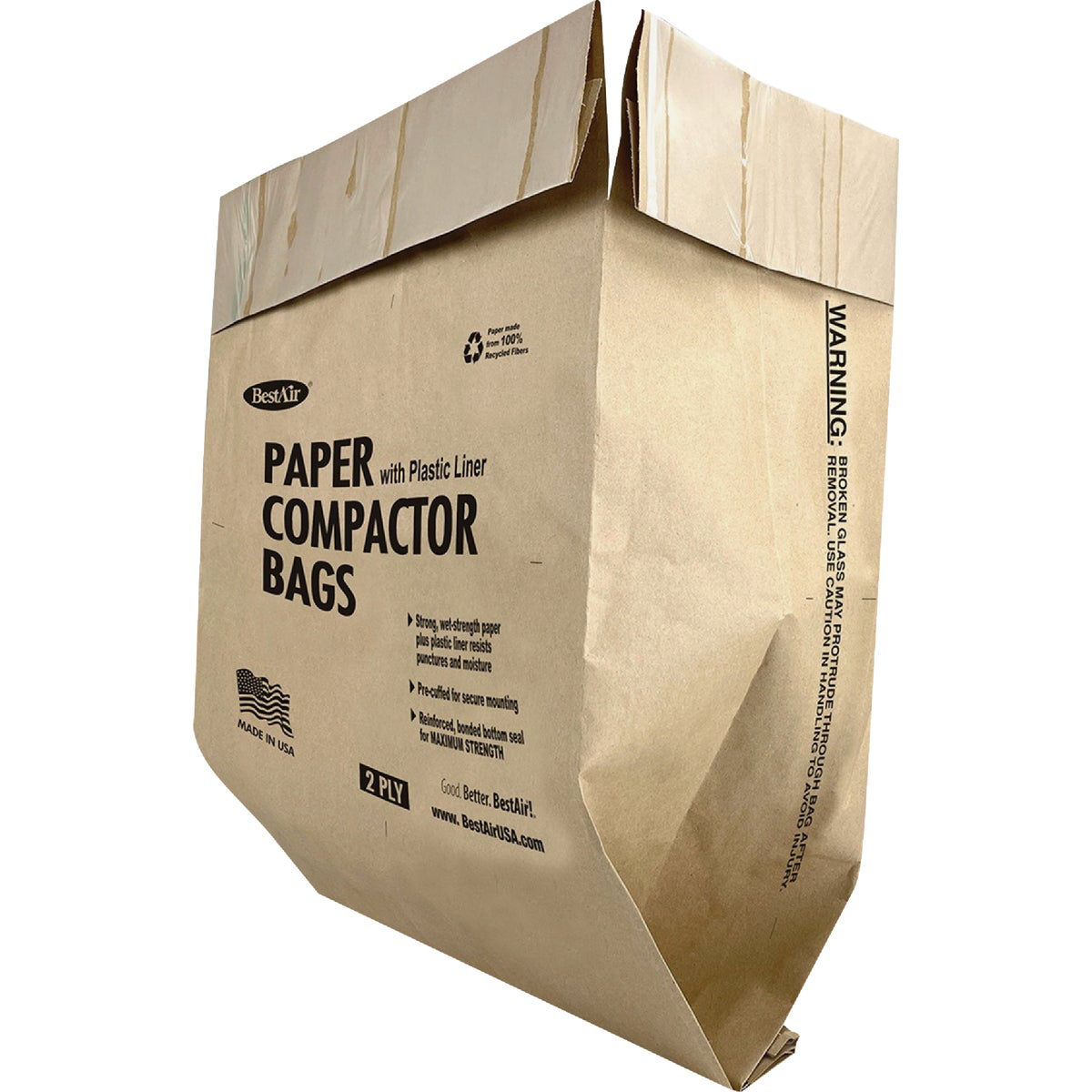 BestAir Heavy Duty Compactor Trash Bags (8-Count) | Do it Best