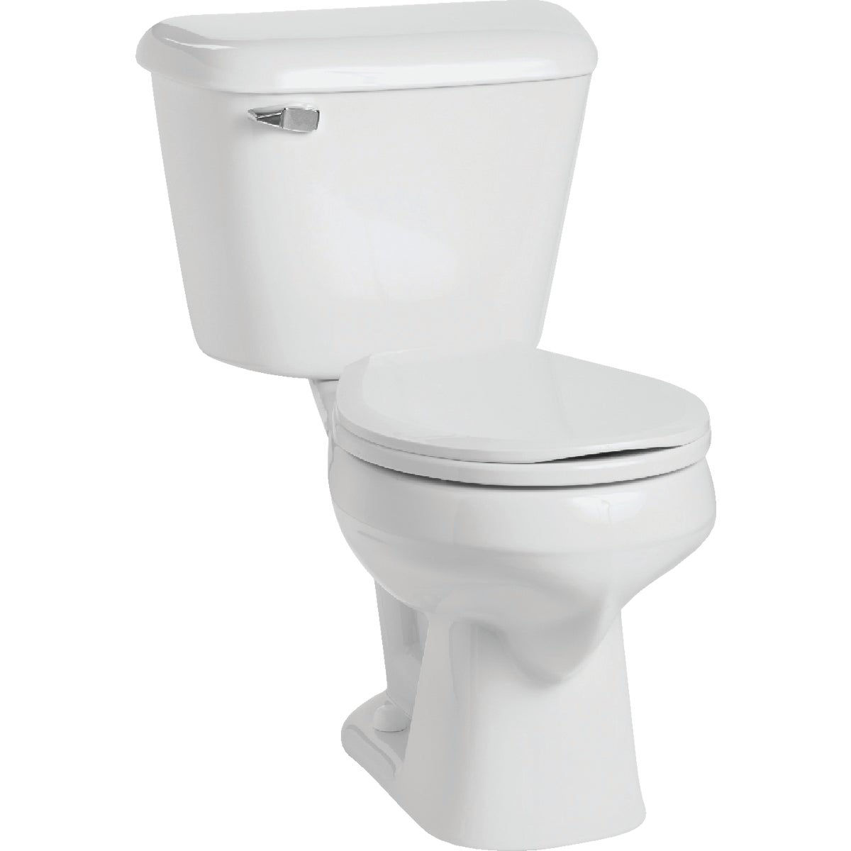 Mansfield Pro-Fit 1 White Round Bowl 1.6 GPF Complete Toilet | Do it Best