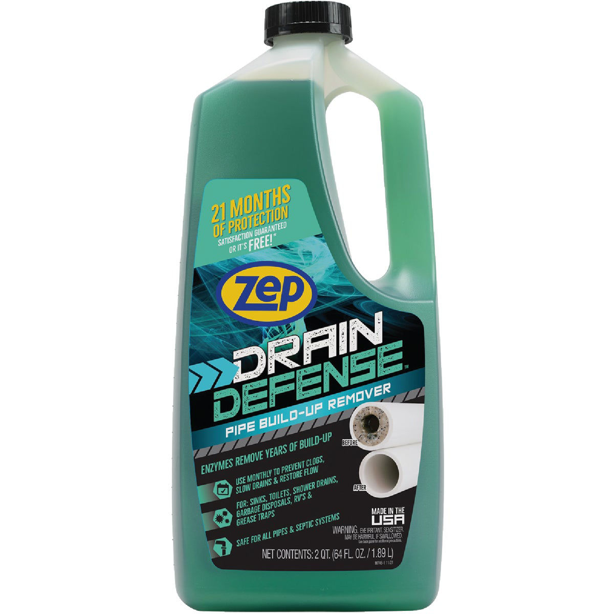 Zep 64 Oz. Liquid Drain Defense Drain Cleaner | Do it Best
