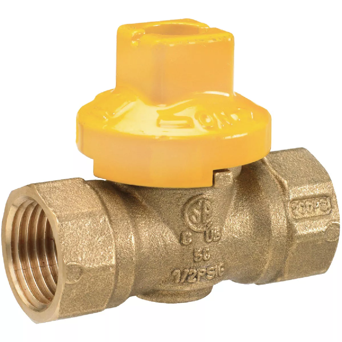 ProLine 1 In. FIP x 1 In. FIP Brass Gas Ball Valve, 1-Piece Body | True ...