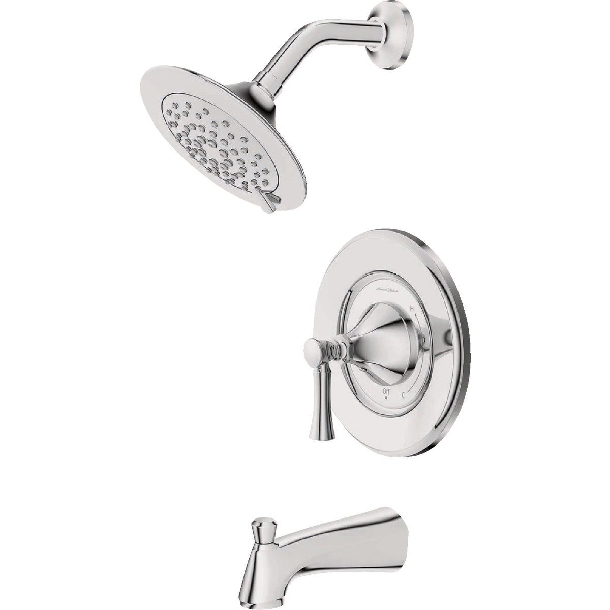 American Standard Chancellor Chrome Single-Handle Lever Tub & Shower ...