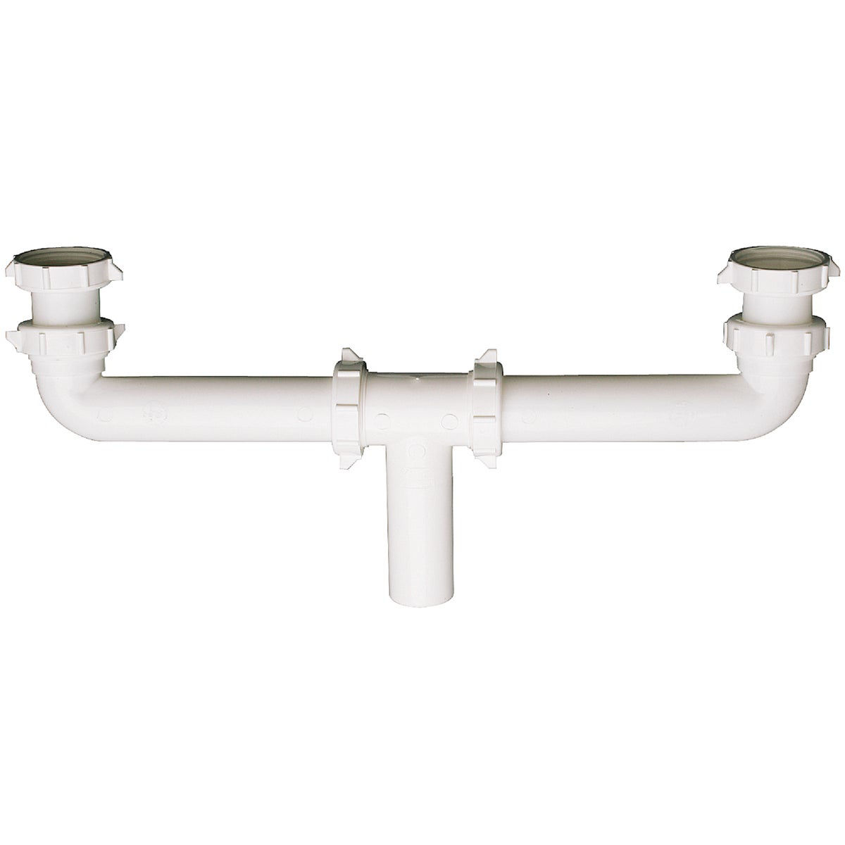 Do it Best 1-1/2 In. x 16 In. White Polypropylene Center Outlet Waste ...