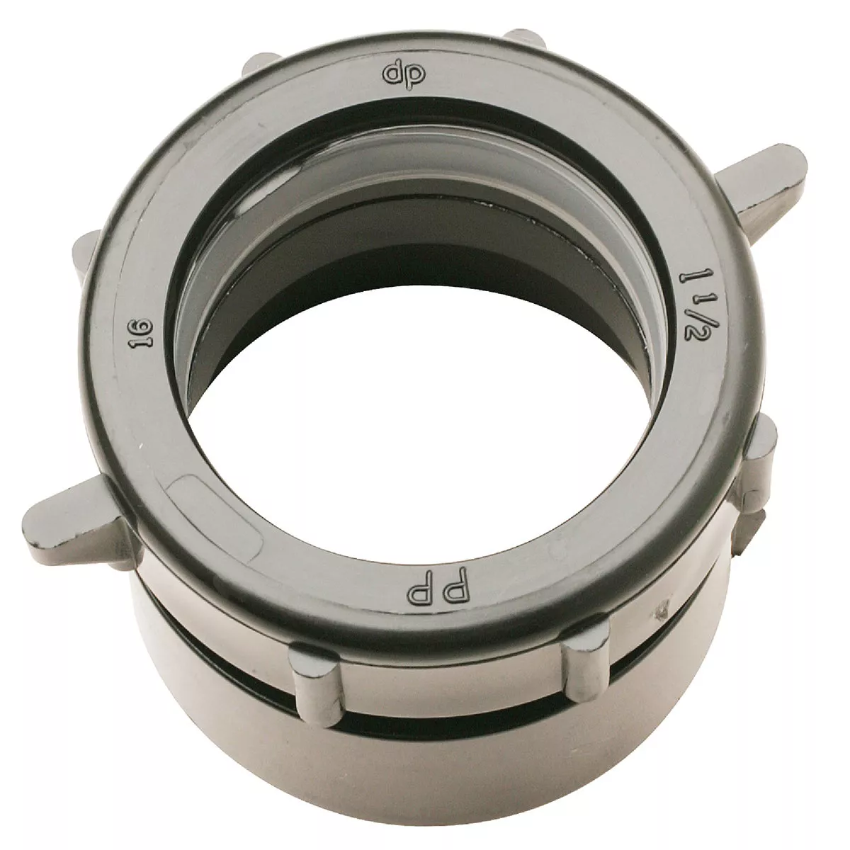 Do it Best 1-1/2 In. x 1-1/2 In. Black Plastic Waste Adapter | Do it Best