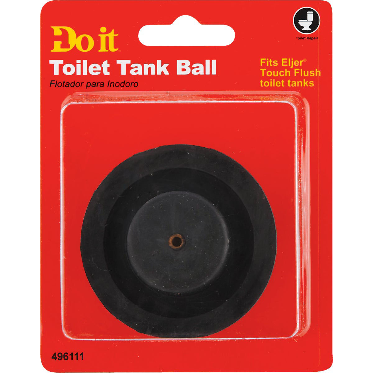 Do it Black Rubber Eljer Tank Ball | Do it Best