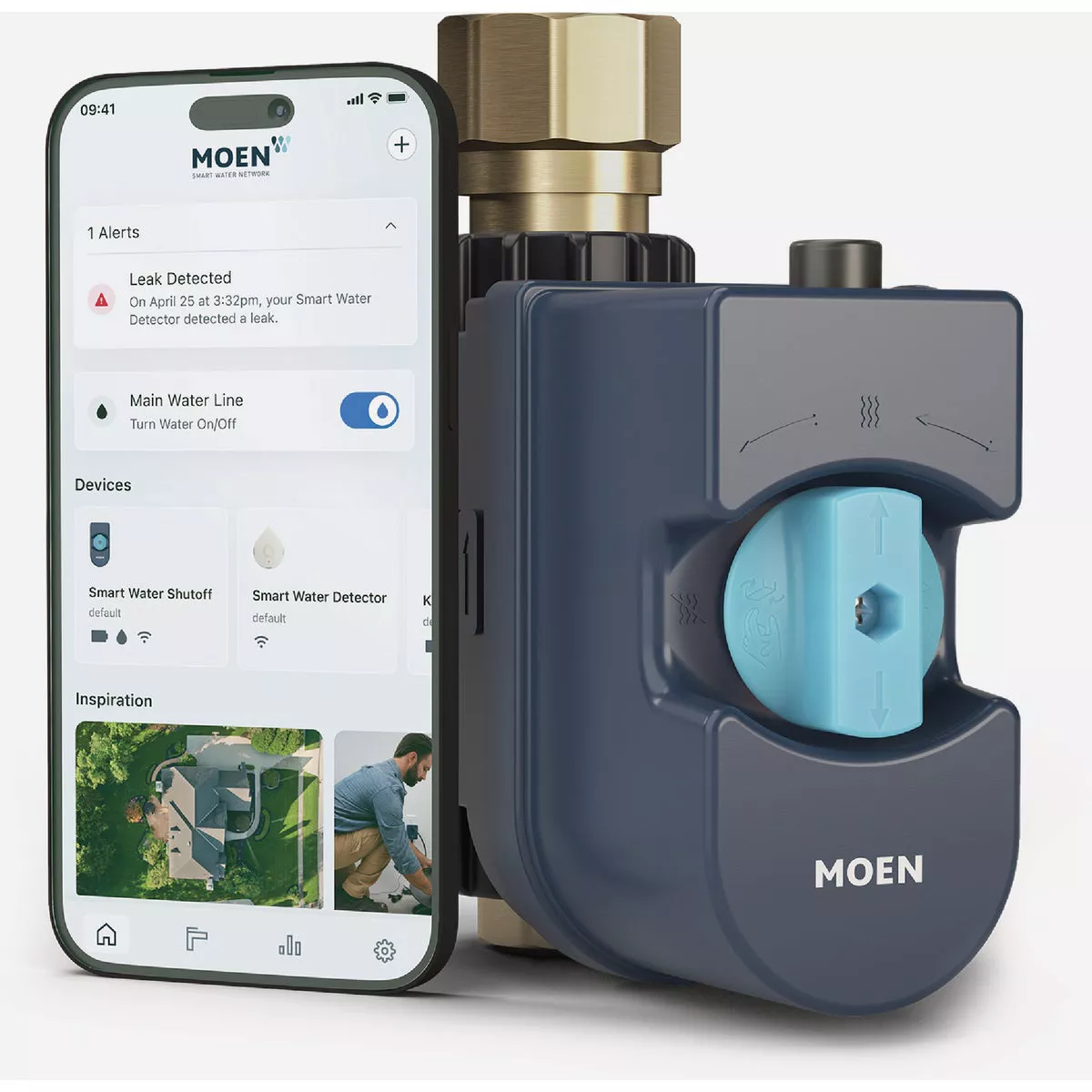 Moen Flo Smart 1 In. Water Monitor & Shutoff | Do it Best