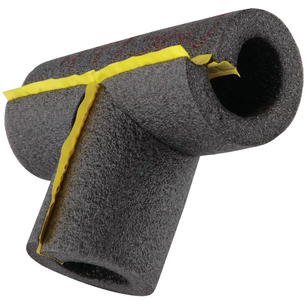 Tundra 3/8 In. Wall Self-Sealing Polyethylene Tee Pipe Insulation Wrap ...