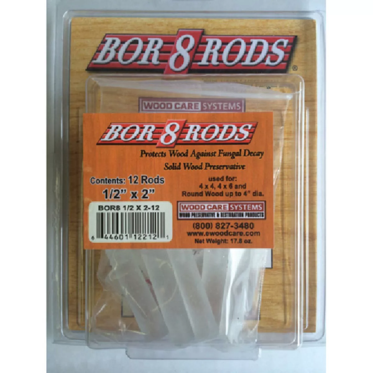 Wood Care Systems 1/2 In. x 2 In. Borate Rod, 406-395 | True Value Hardware