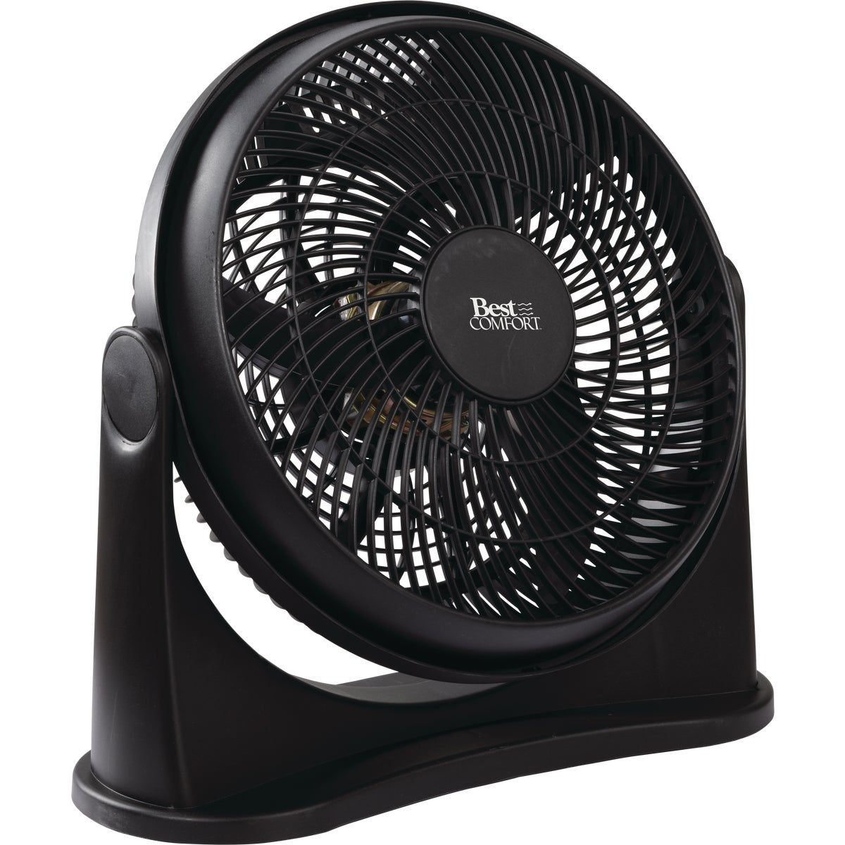 Best Comfort 12 In. 3-Speed Black Floor Fan | Do it Best