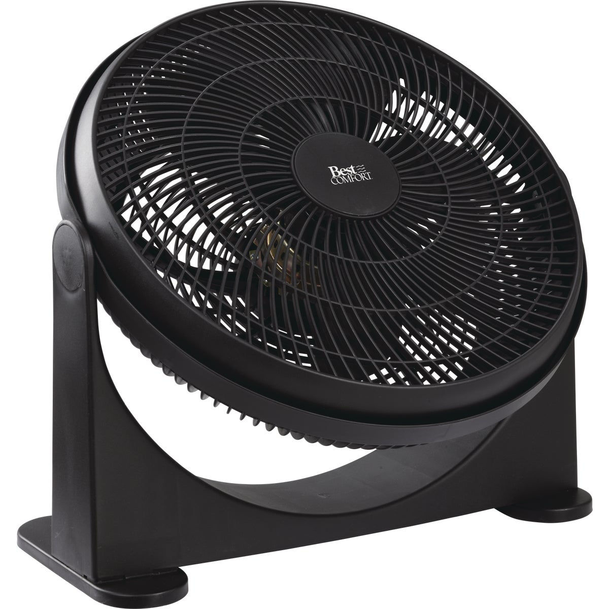Best Comfort 16 In. 3-Speed Black Floor Fan | Do it Best