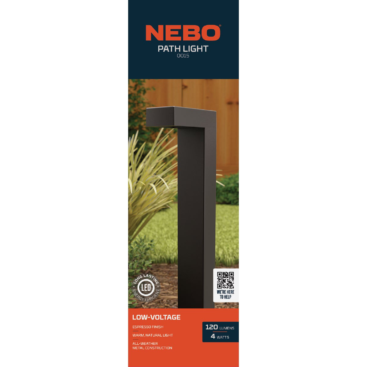 Nebo LED Espresso All-Weather Metal Low Voltage Contemporary Style Path ...
