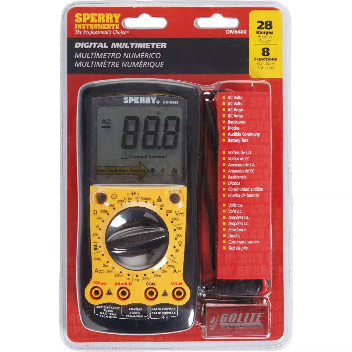 Gardner Bender Sperry 8-Function Digital Multimeter | Do it Best