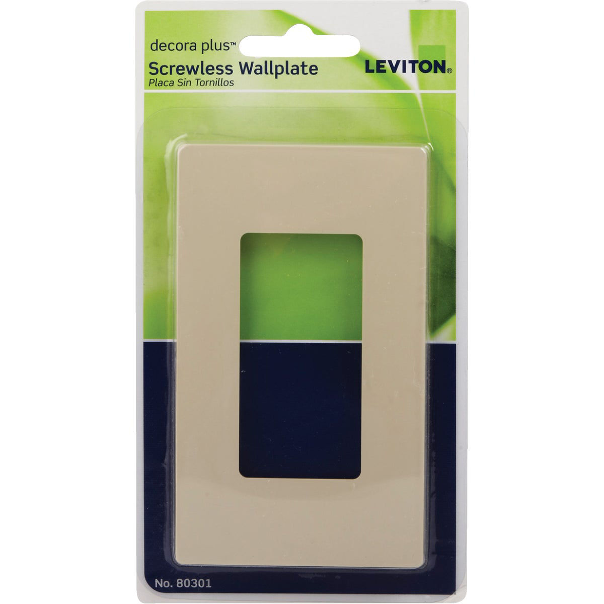 Leviton Decora Plus 1-Gang Poly Carbonate Screwless Decorator Wall ...