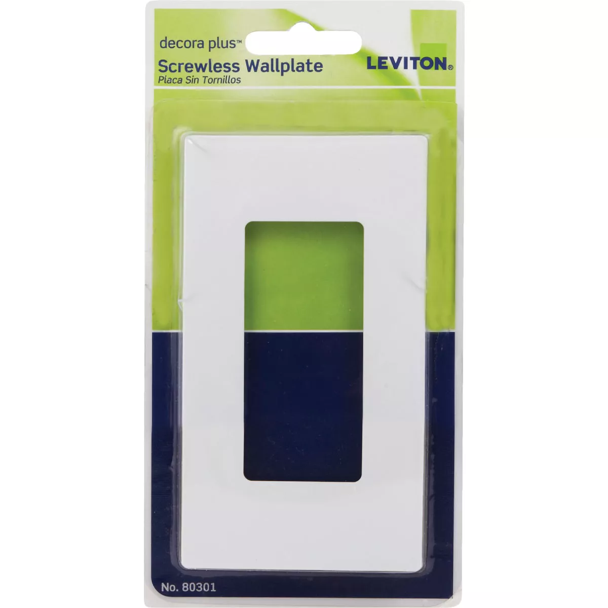 Leviton Decora Plus 1-Gang Poly Carbonate Screwless Decorator Wall ...
