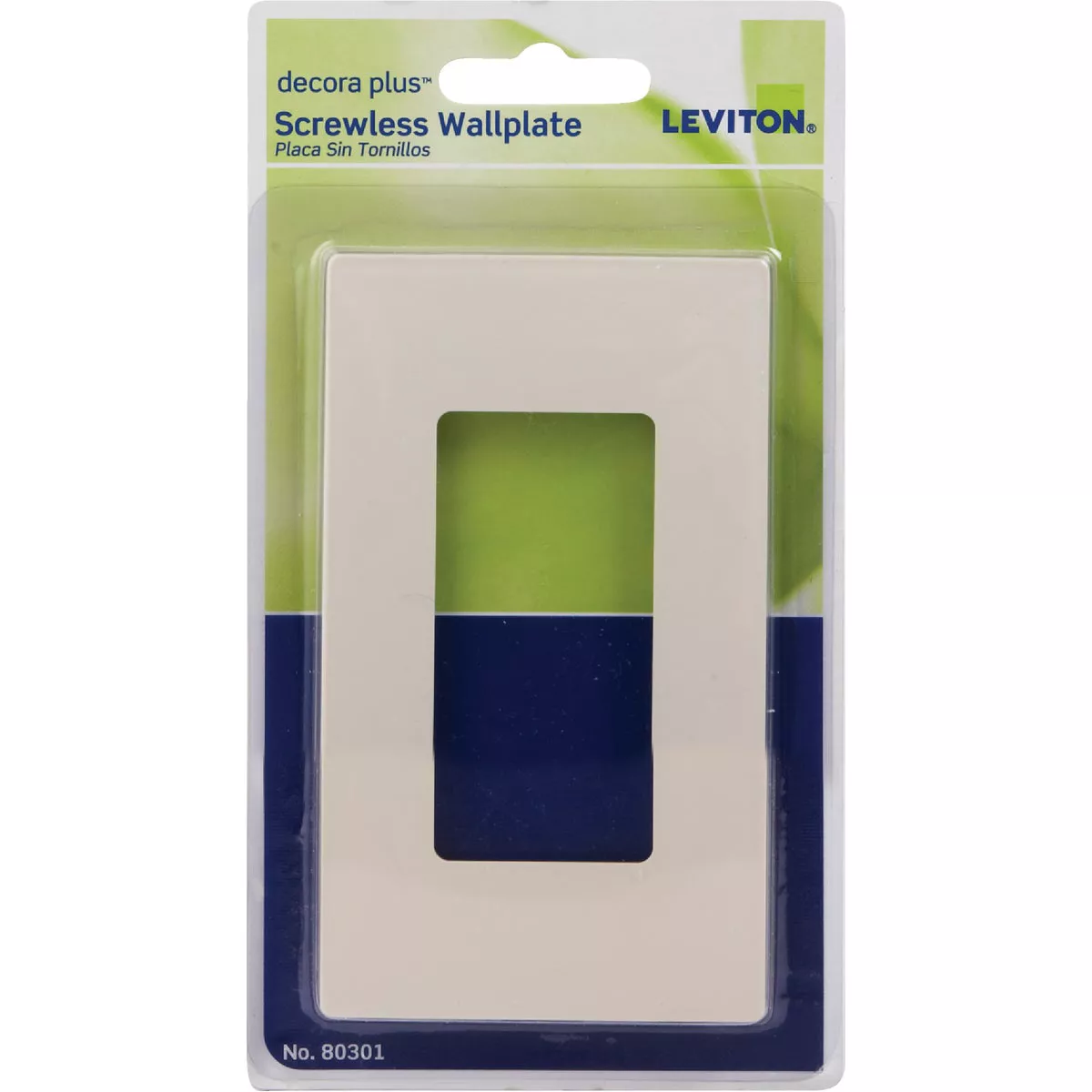 Leviton Decora Plus 1-Gang Poly Carbonate Screwless Decorator Wall ...