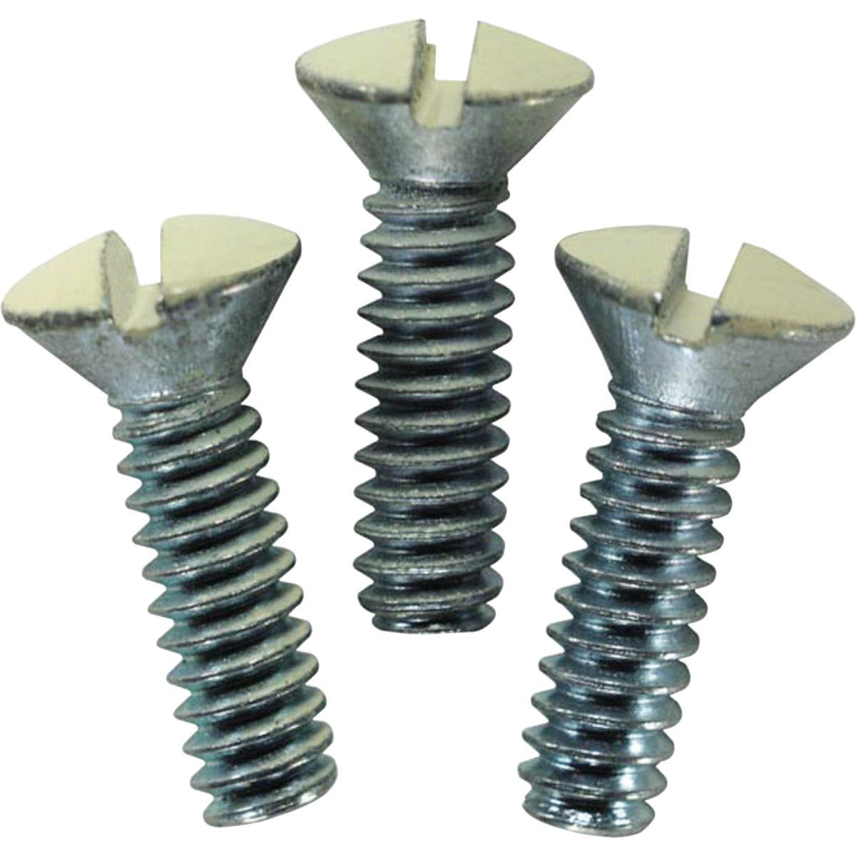 Leviton Ivory 1/2 In. Metal Wall Plate Screw (20-Pack) | Do it Best