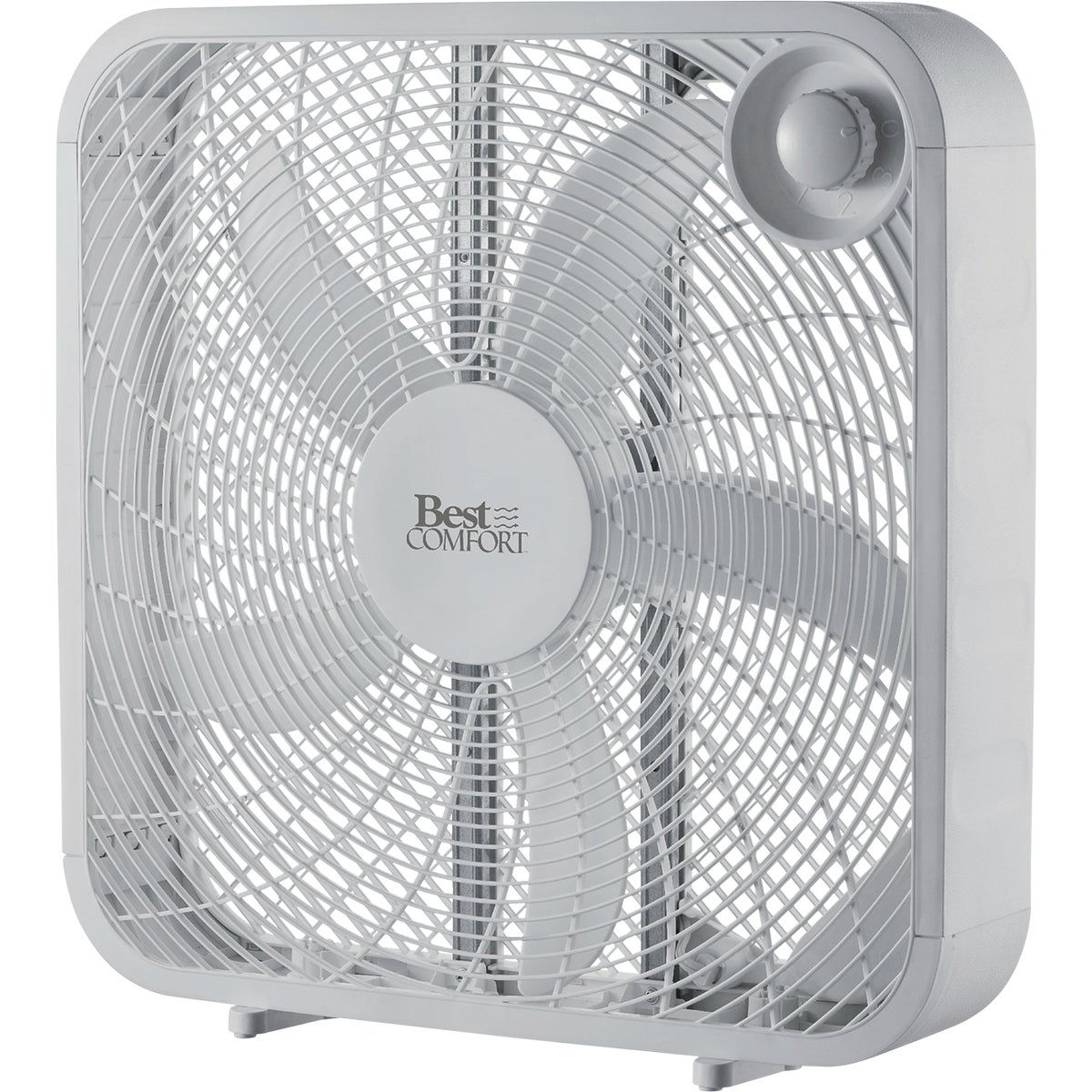 Best Comfort 20 In. 3-Speed White Box Fan | Do it Best