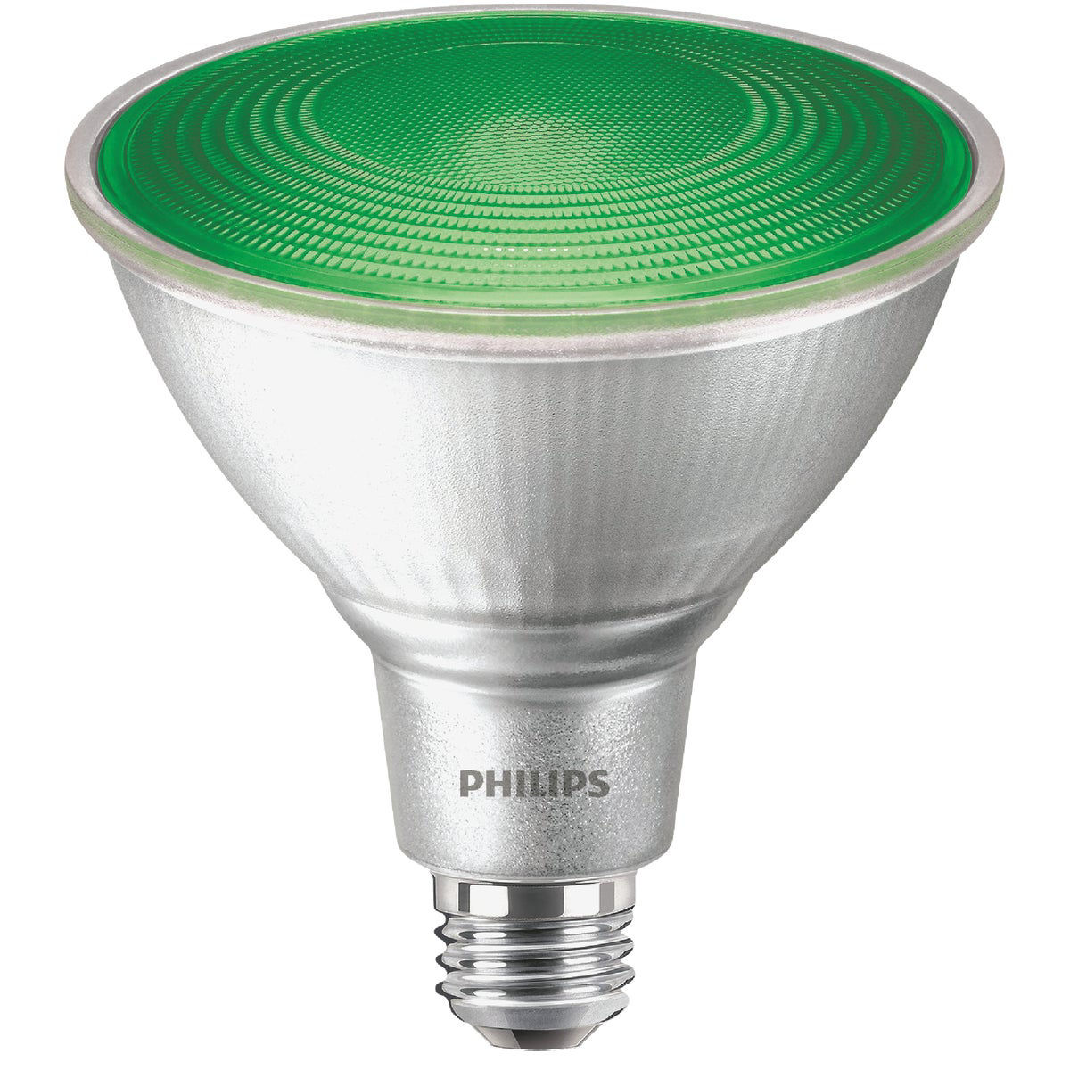 Philips 100W Equivalent Green PAR38 Medium LED Floodlight Light Bulb ...