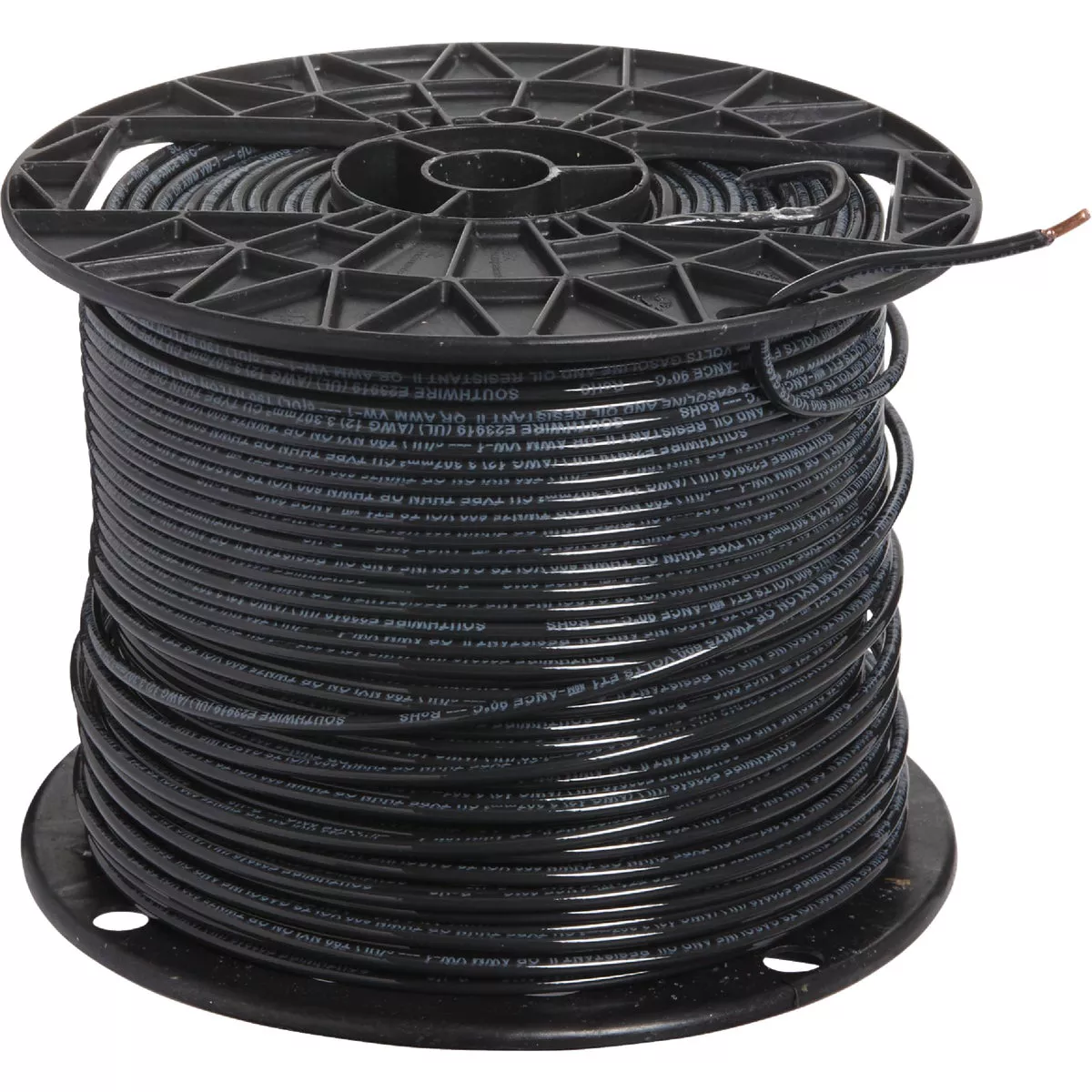 Southwire 500 Ft. 12 AWG Solid Black THHN Electrical Wire | Do it Best