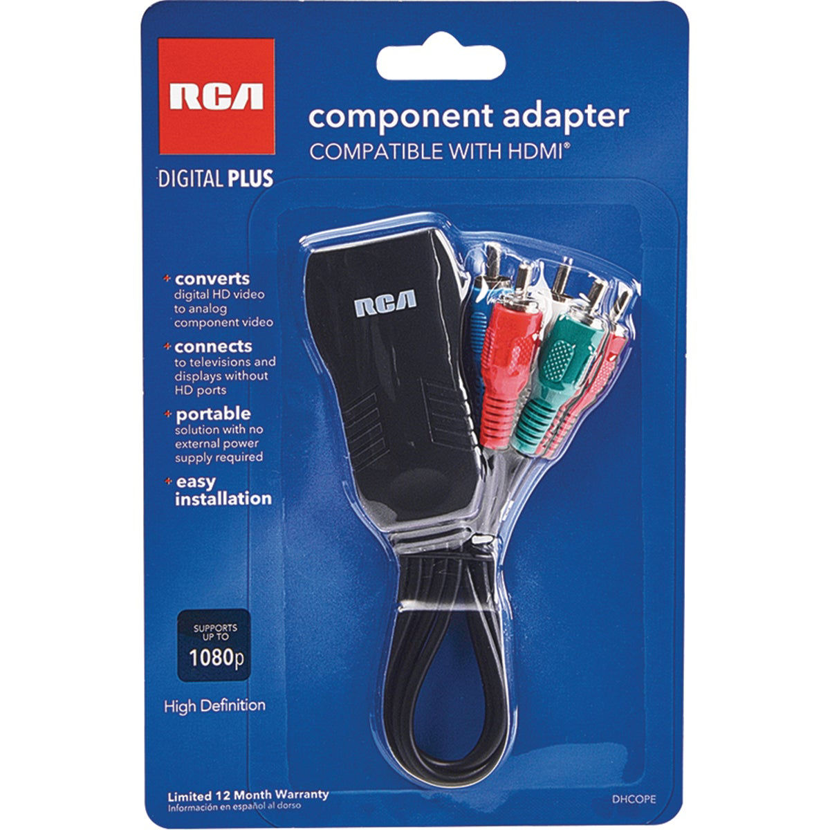 RCA Female HDMI to Male Component HDMI Adapter | Do it Best