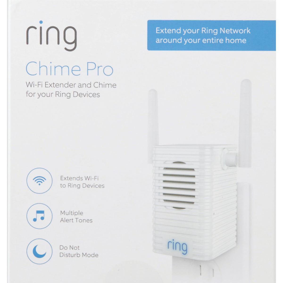 Ring Chime Pro White Plug-In Video Doorbell Chime | Do it Best