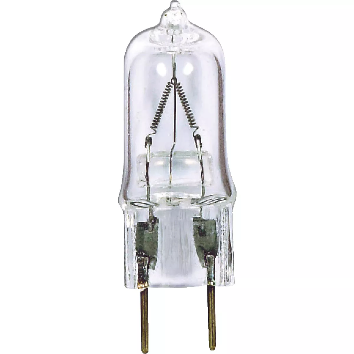 Satco 50W 120V Clear Bi-Pin G8 Base T4 Halogen Special Purpose Light ...