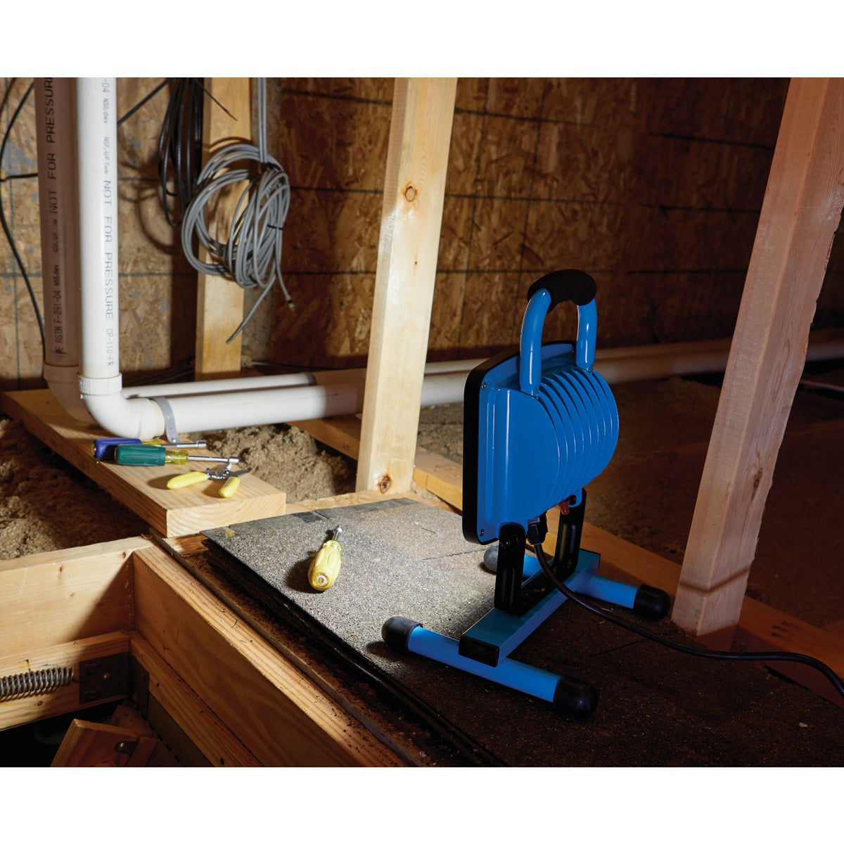 Channellock 6600 Lm. LED H-Stand Portable Work Light | Do it Best