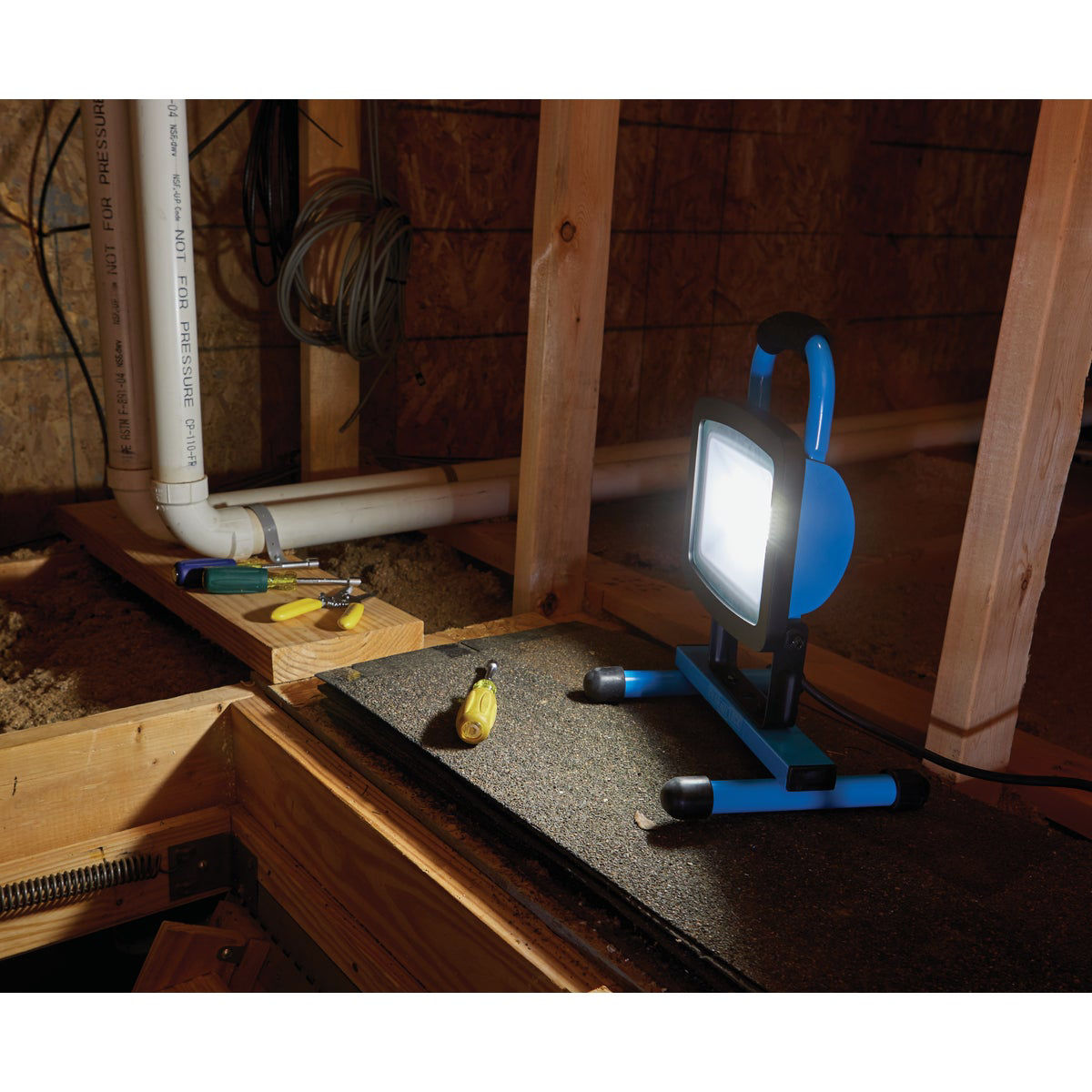 Channellock 6600 Lm. LED H-Stand Portable Work Light | Do it Best