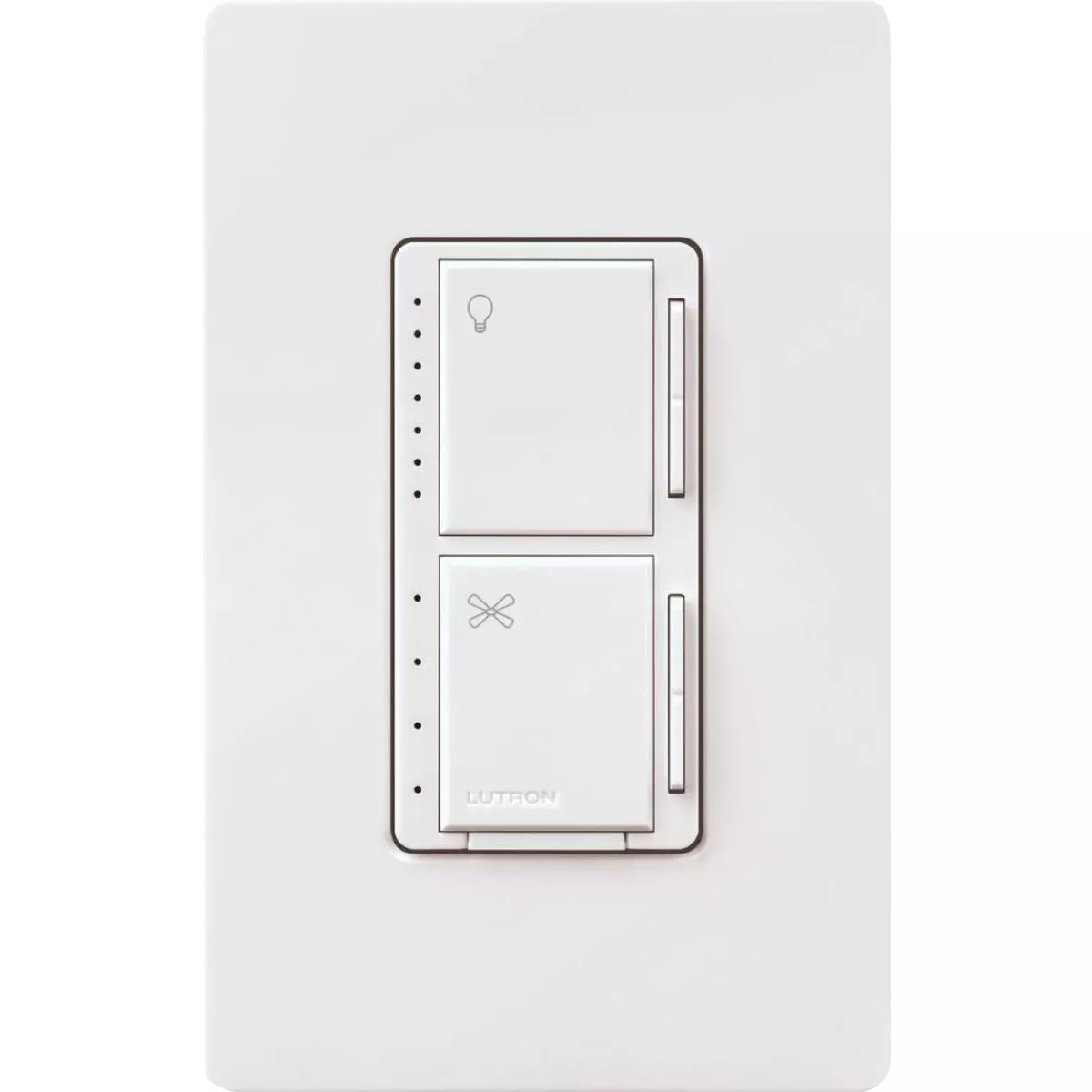 Lutron Maestro White Dimmer & Fan Control Switch | Do it Best