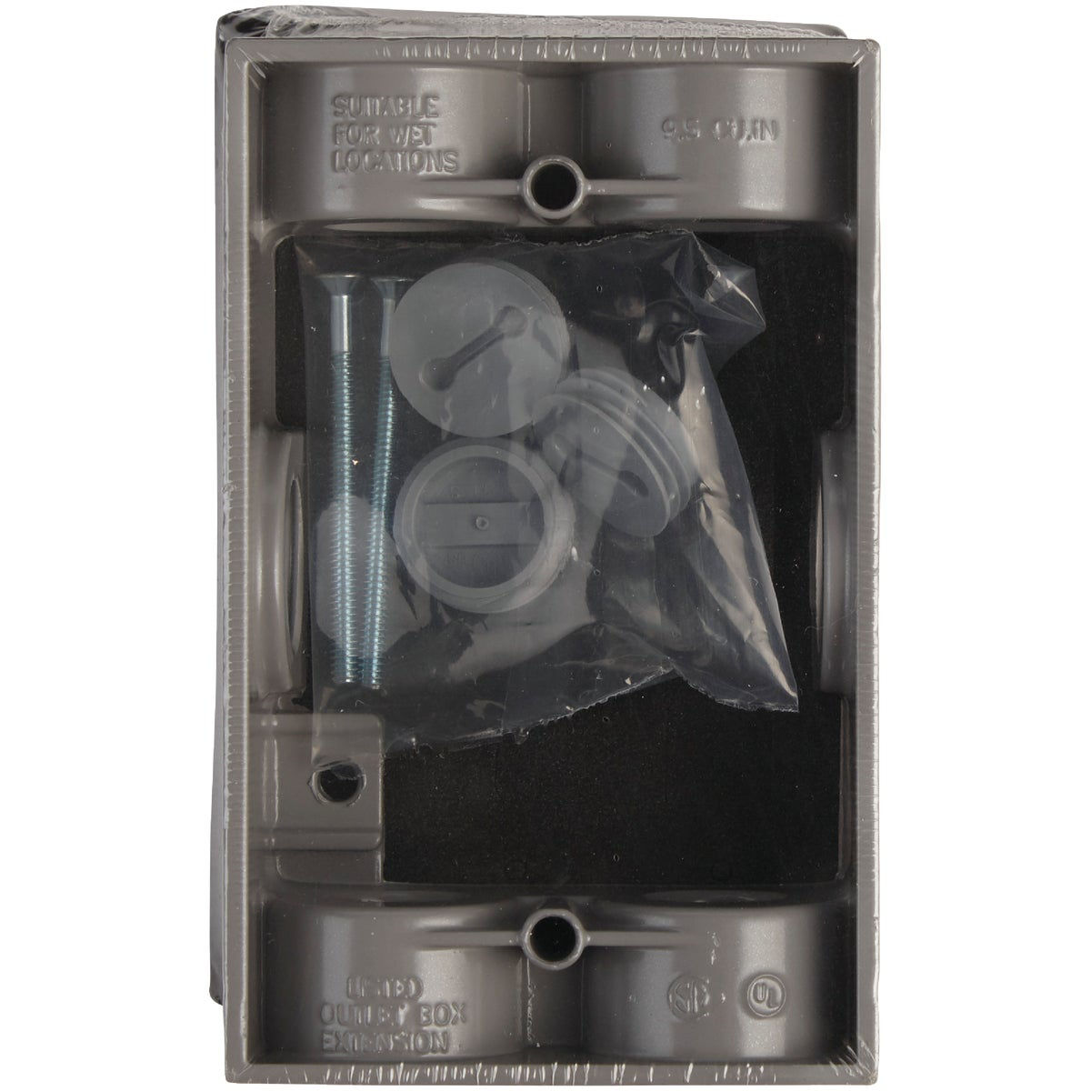 Bell 6-Outlet 1/2 In. NPT Die-Cast Aluminum Weatherproof Outdoor Box ...