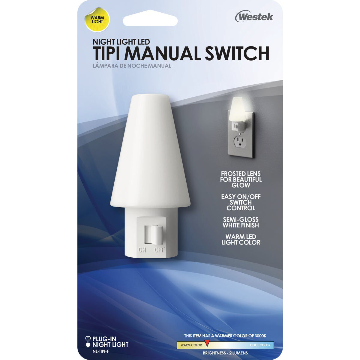 Westek White Plug-In LED Night Light | Do it Best