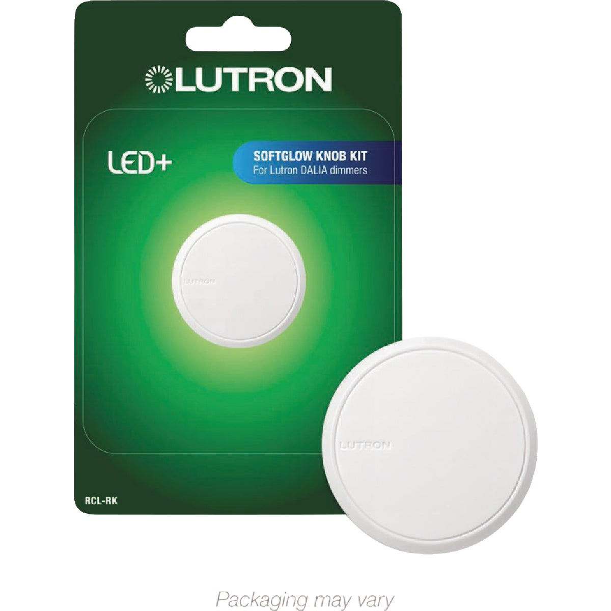 Lutron Dalia LED+ White Round Rotary Replacement Dimmer Knob | Do it Best