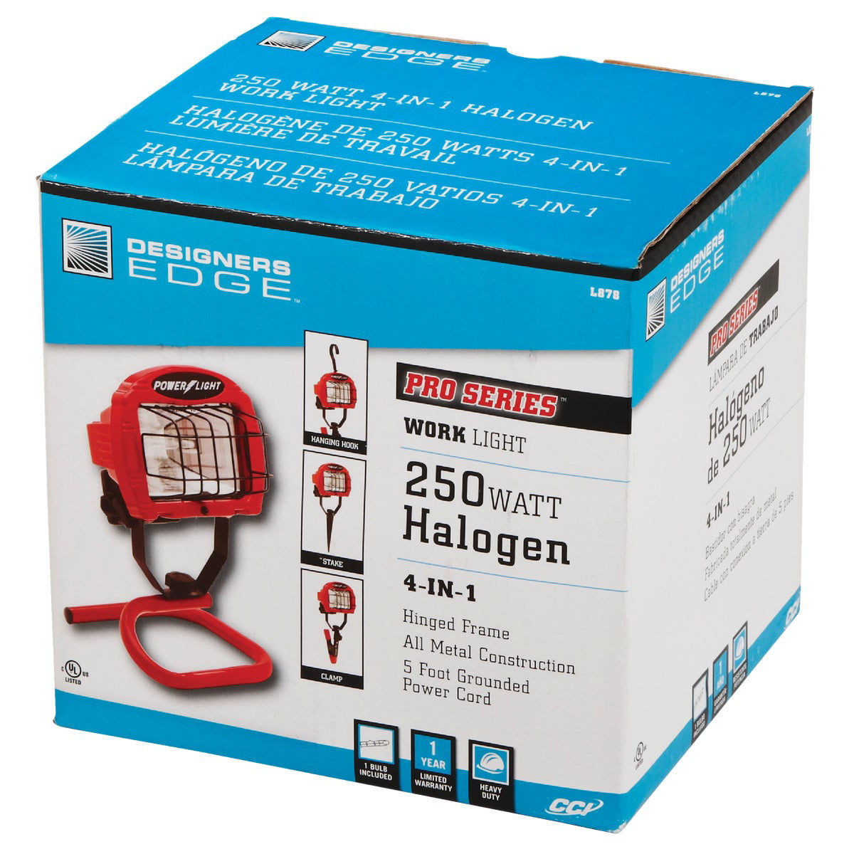 Designers Edge 4000 Lm. Halogen S-Tube Portable Work Light | Do it Best