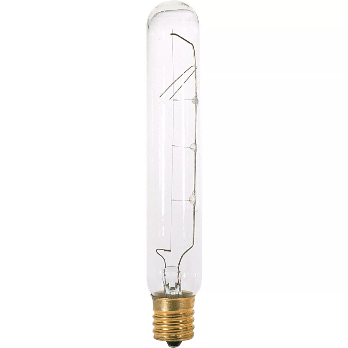 Satco 25W Clear Intermediate Base T6.5 Incandescent Tubular Appliance ...