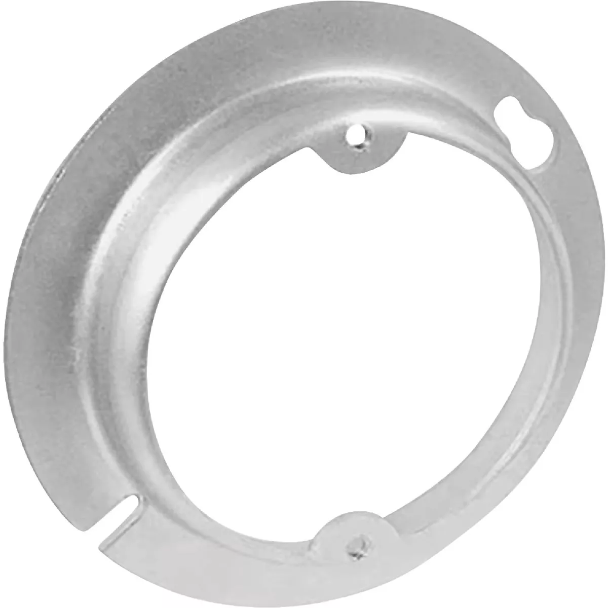 Southwire 1/2 In. x 4 In. Open Round Steel Raised Cover | True Value ...