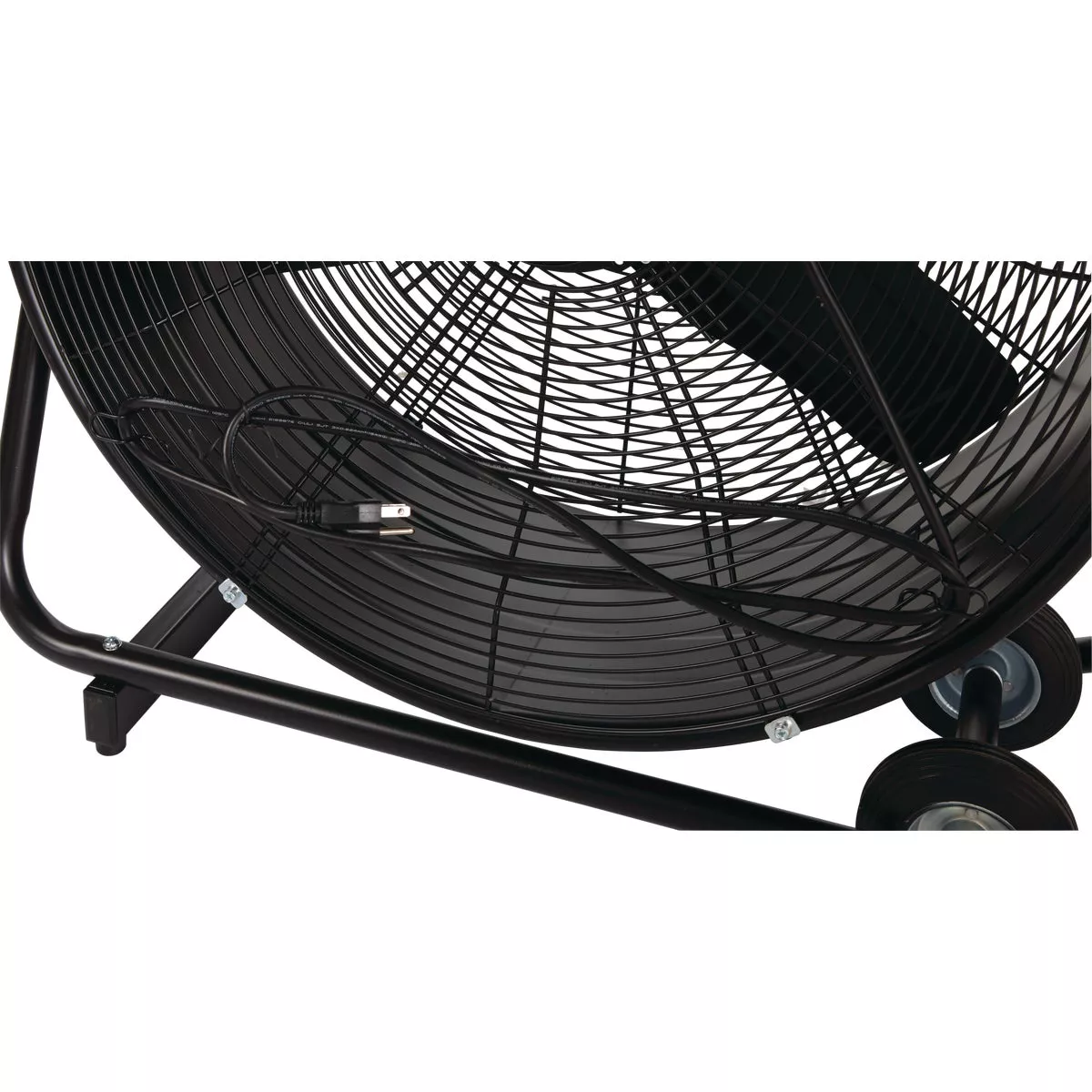 Denali Aire 24 In. Black 2-Speed High Velocity Tilting Drum Fan | Do it ...