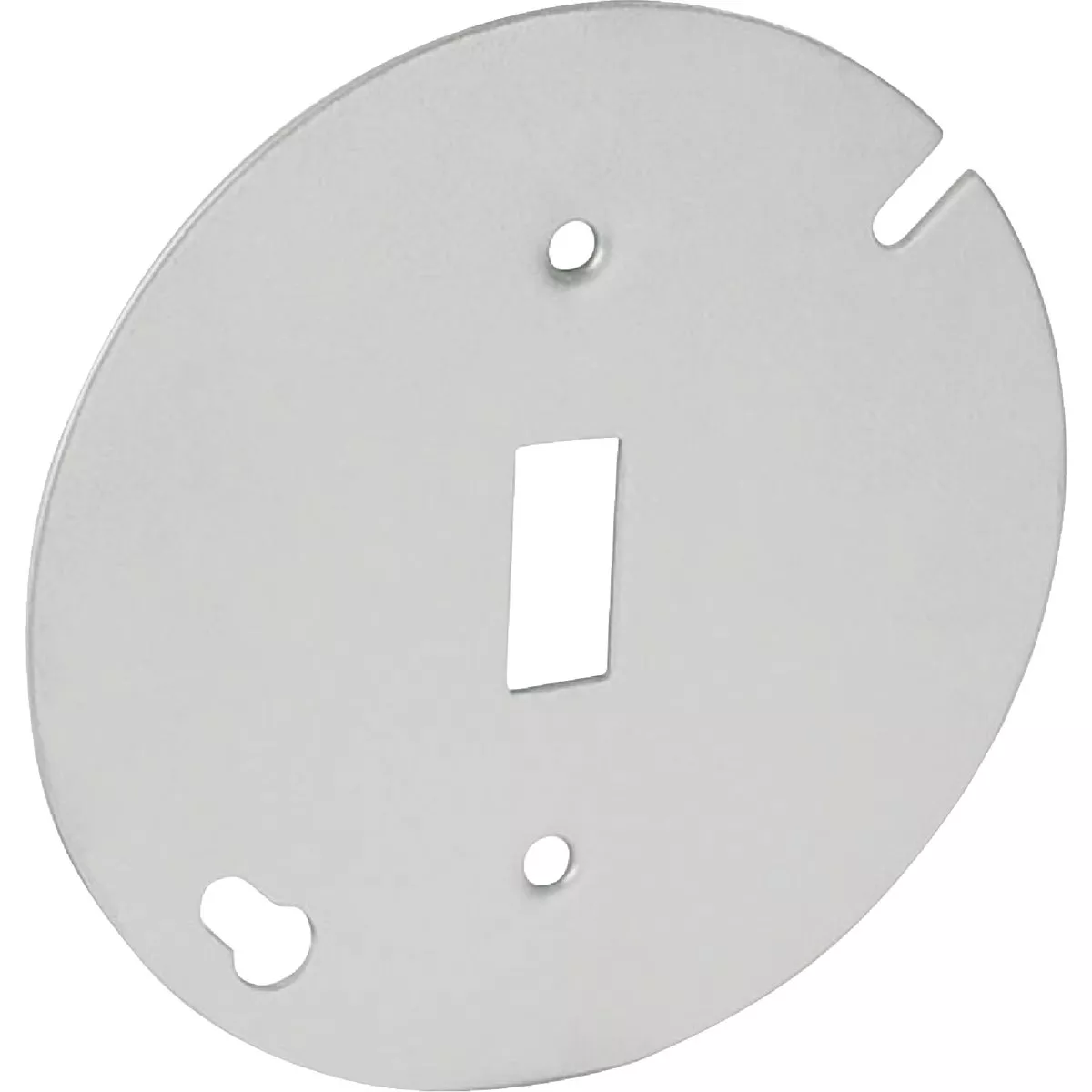 Southwire 4 In. Single Toggle Switch Silver Round Box Cover | Do it Best